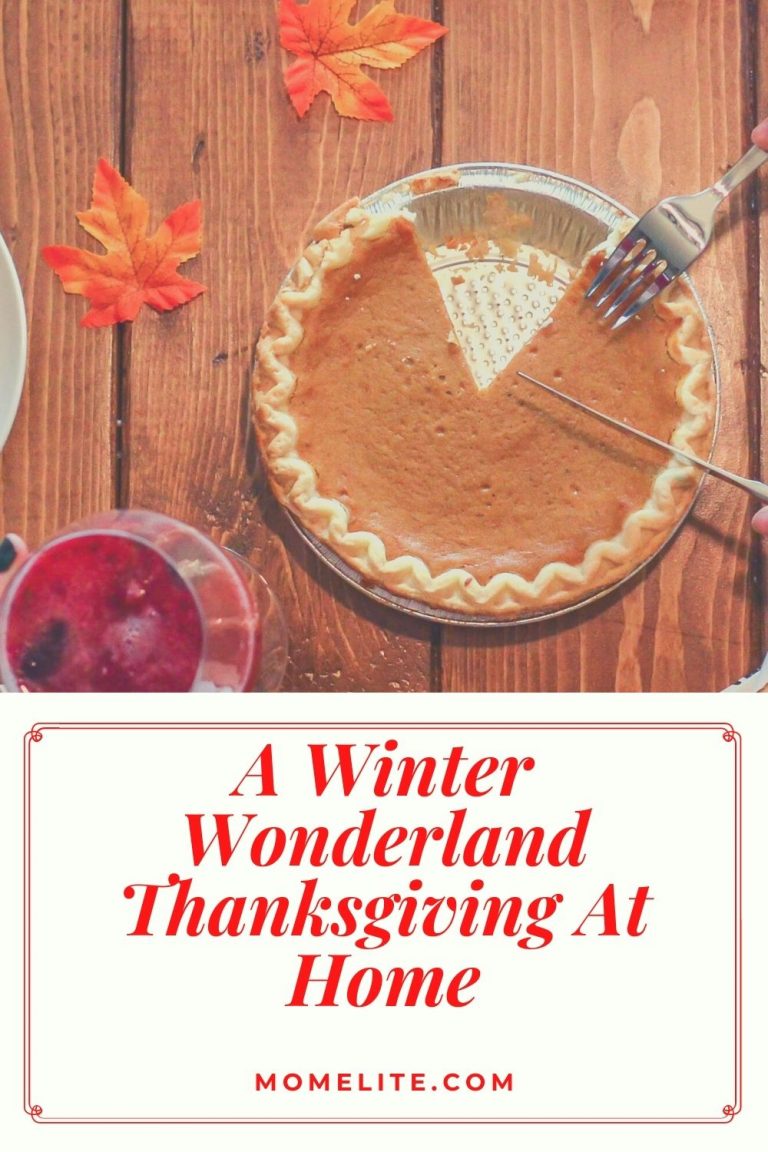 A Winter Wonderland Thanksgiving At Home - Mom Elite