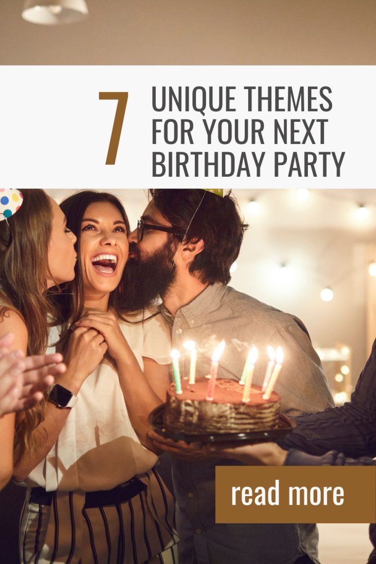 7 Unique Themes For Your Next Birthday Party - Mom Elite
